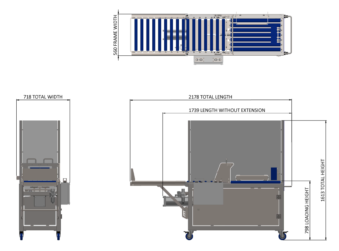 Wire Cutter B Industrial Food Cutting Machine | newtech