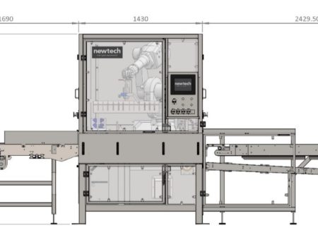 RoboSONIC Inline Pro Industrial Food Cutting Machine | newtech